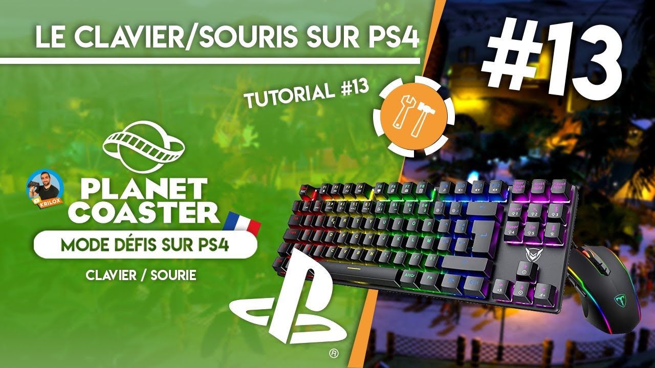 { Tuto planet coaster PS4 🎓 } Les touches clavier indispensable ! - YouTube