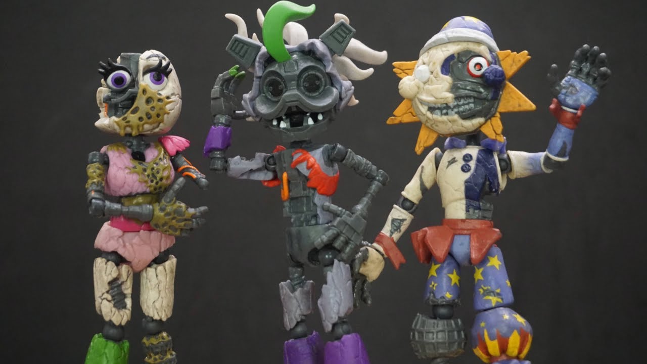 Funko Five NIghts at Freddy's Security Breach Ruin Wave Review - YouTube