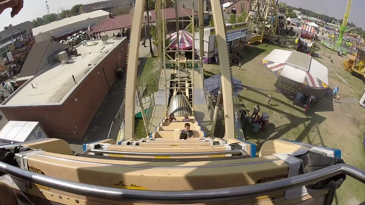 Pharaoh's Fury On-Ride (POV) Utah State Fair - YouTube