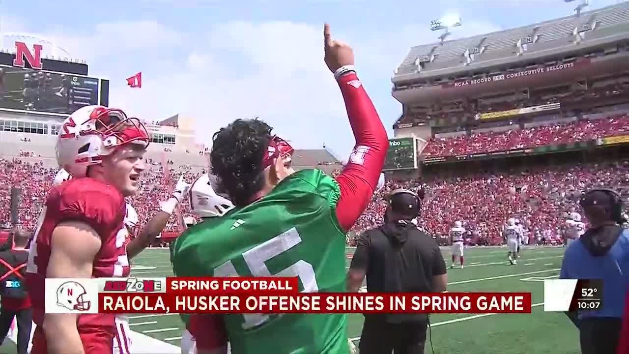 Huskers Red-White Spring Game (10:00 p.m. Report) - YouTube