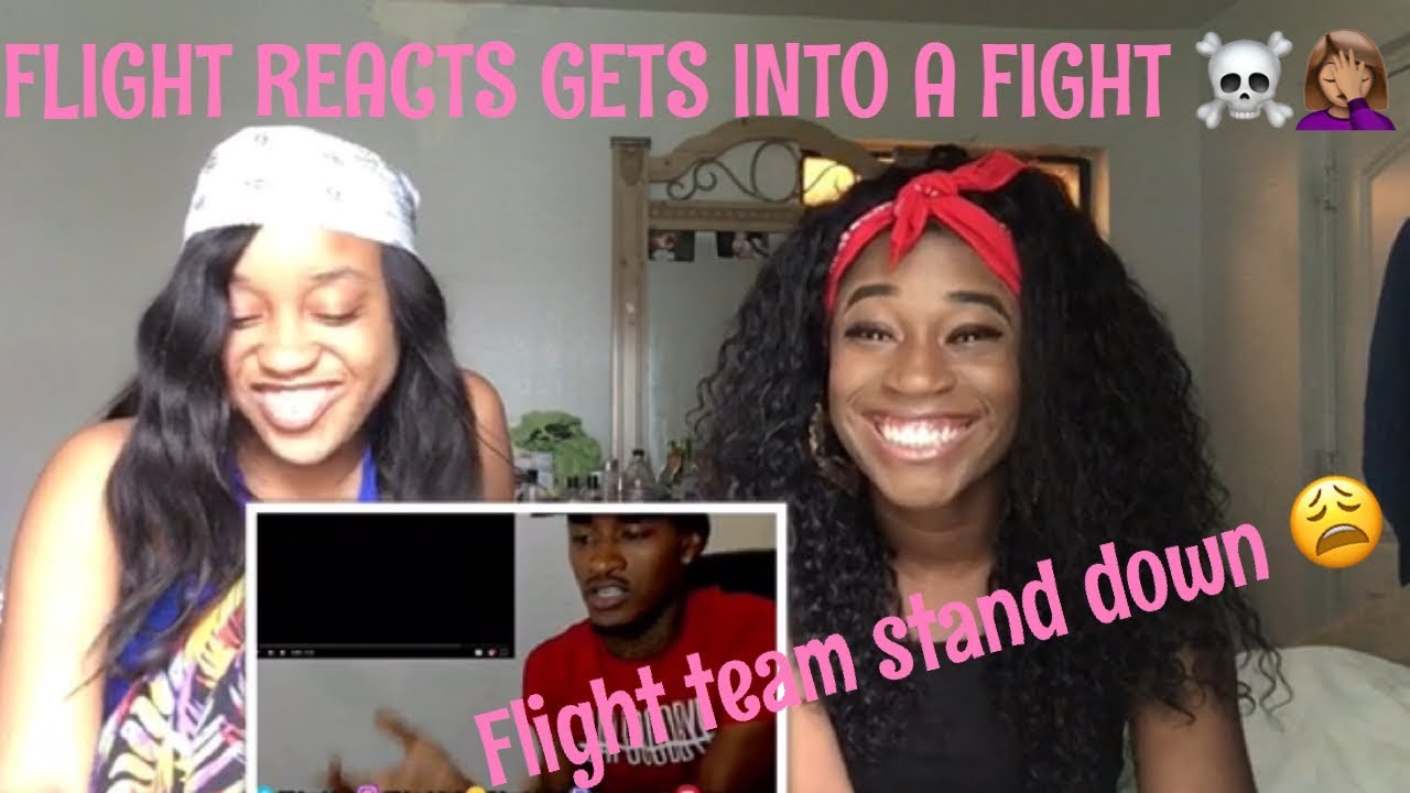 SoLLUMINATI reacts to FLIGHT REACTS gets into a fight ☠️ - YouTube