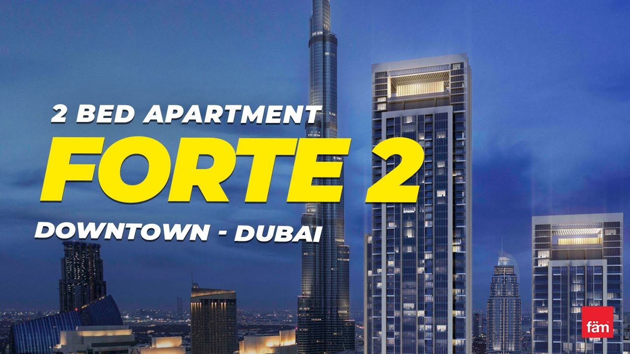 Brand New 2 Bed Apartment in Forte 2, Dubai Opera District, Downtown ...
