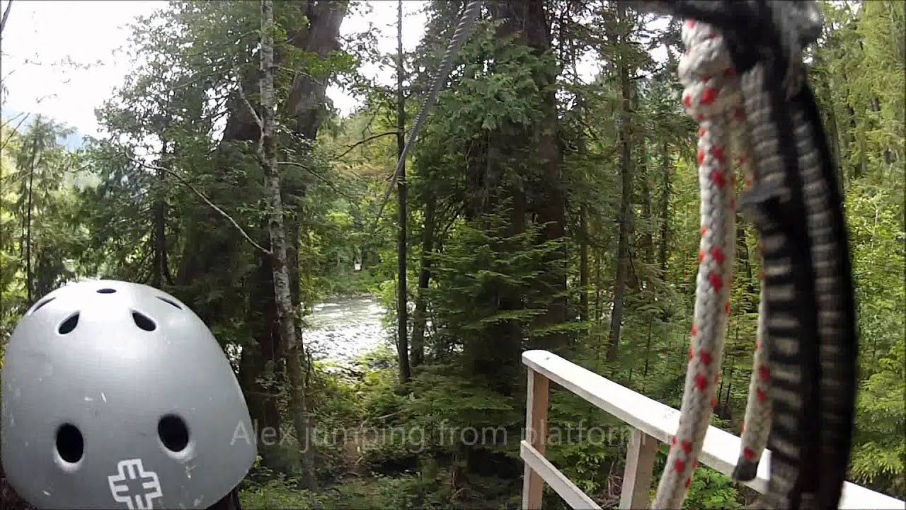 West Coast Wild Ziplining June 2012 - YouTube