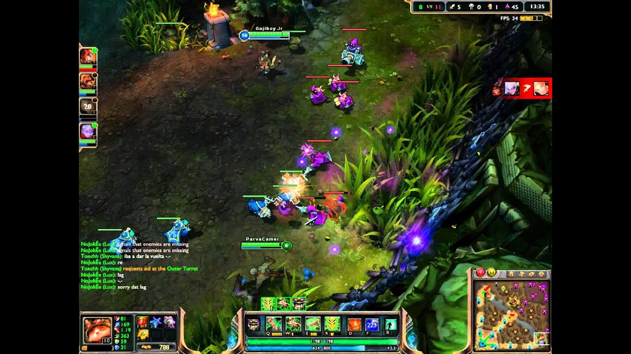 League of Legends 5v5 casual play - YouTube