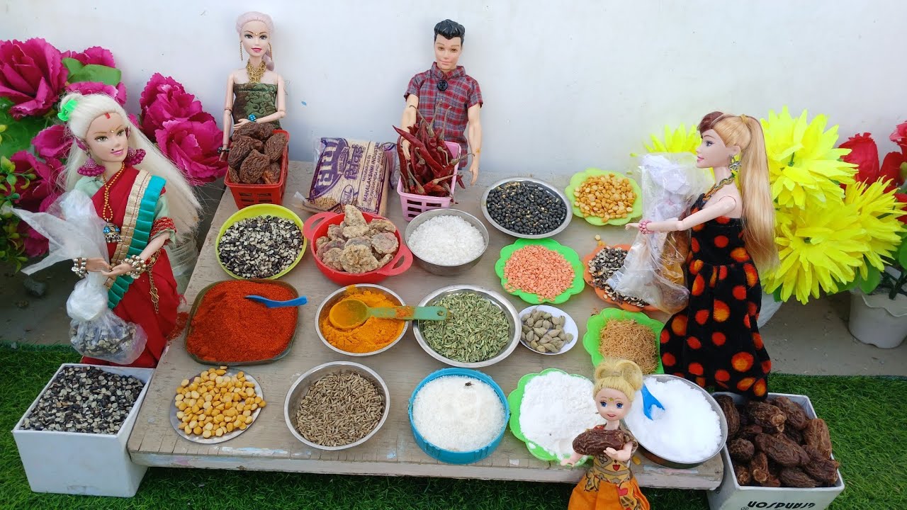 Barbie Doll All Day Routine In Indian Village/ Roshni Ki Kahani Part ...