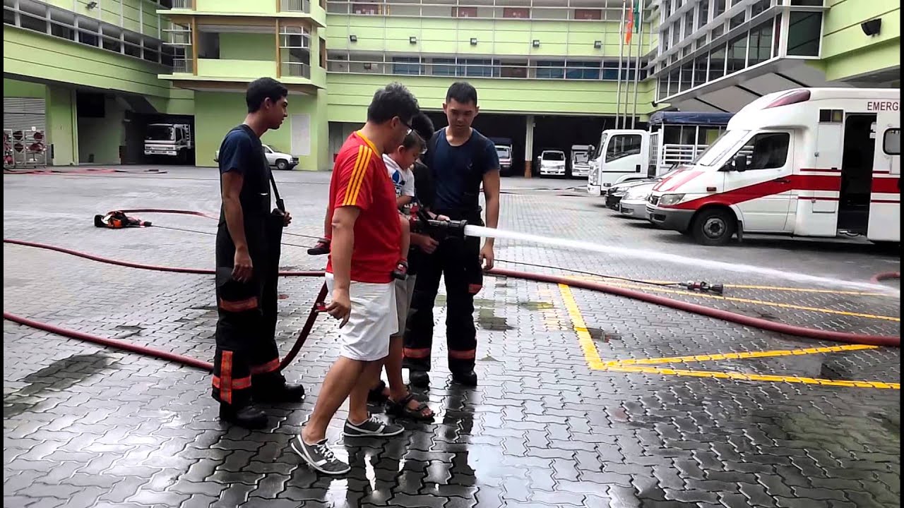 Fire station visit - YouTube