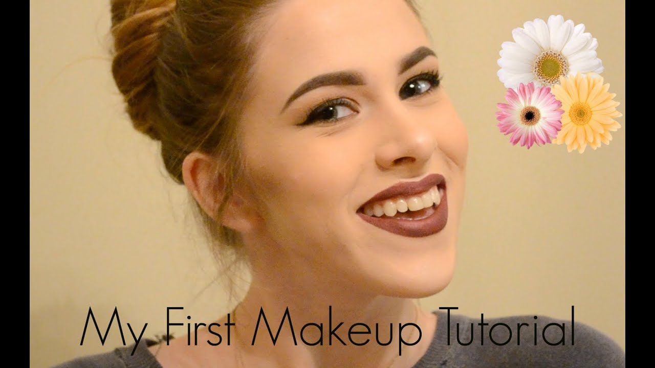 My First Makeup Tutorial/YouTube Video!! - YouTube