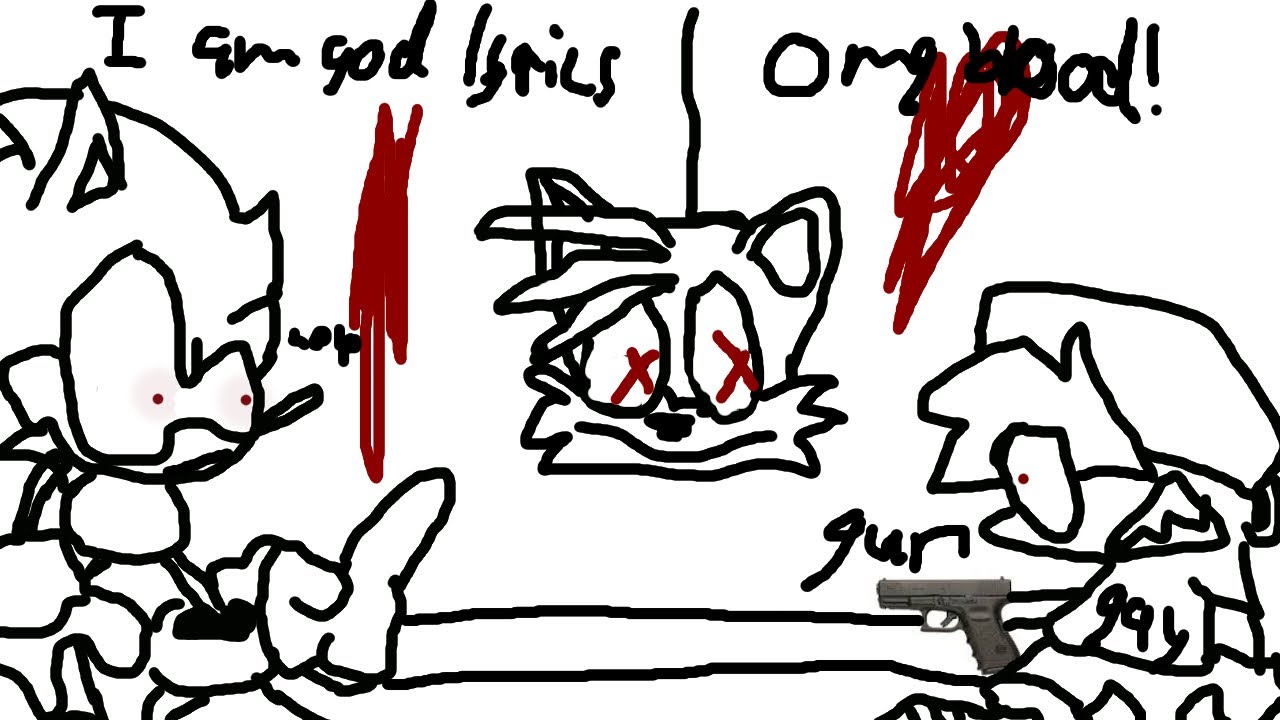 Fnf I Am God With Lyrics Youtube
