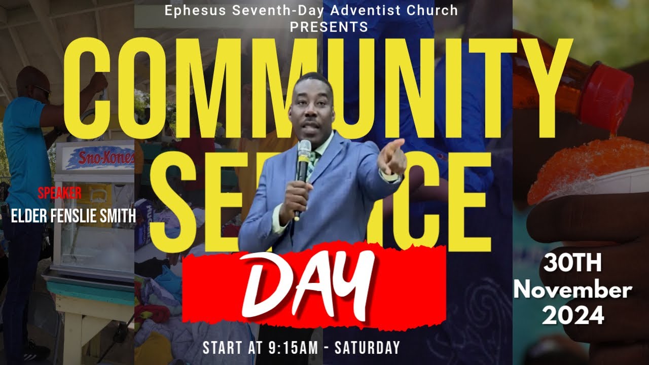 Ephesus SDA Church Community Service Day November 30,2024 - Speaker ...
