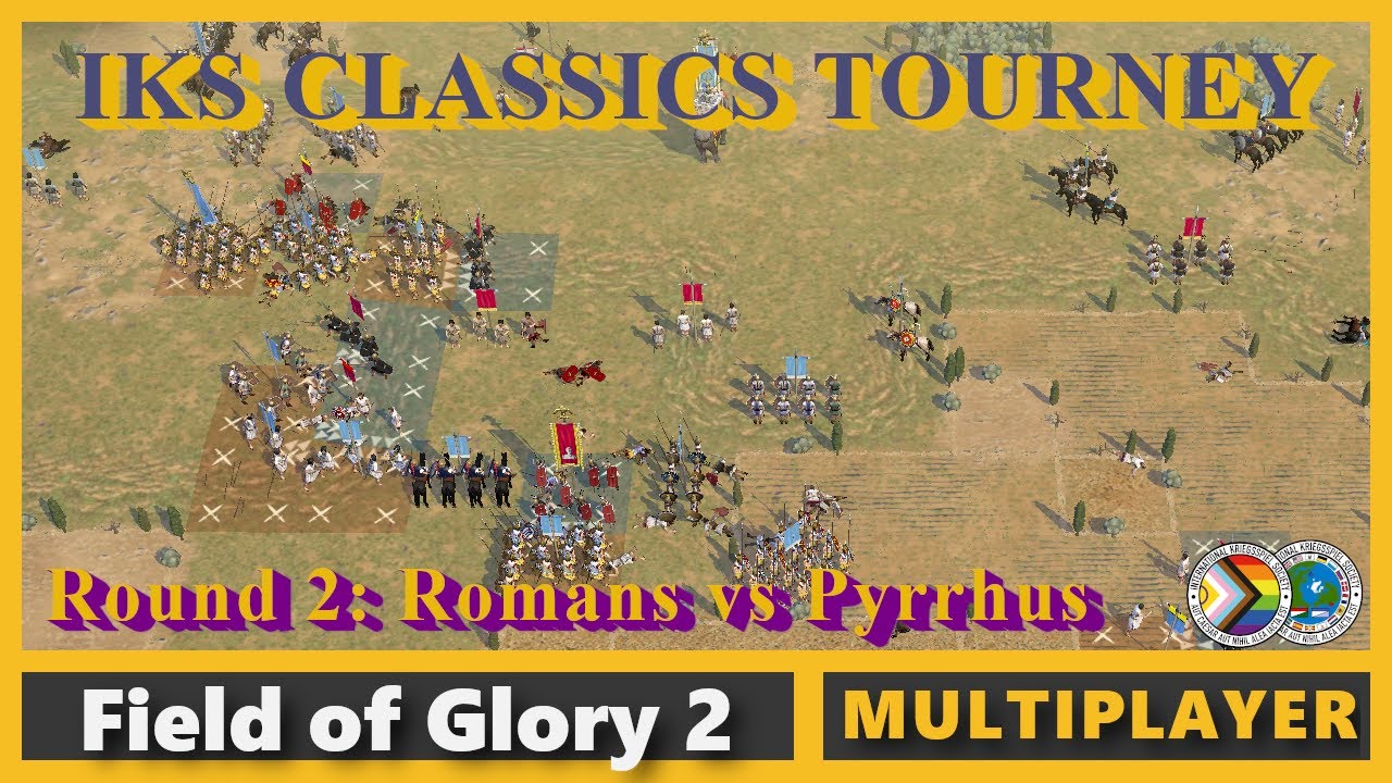 Romans vs Pyrrhus | IKS Tourney Round 2 ⚔ Field of Glory 2 (Ancients ...