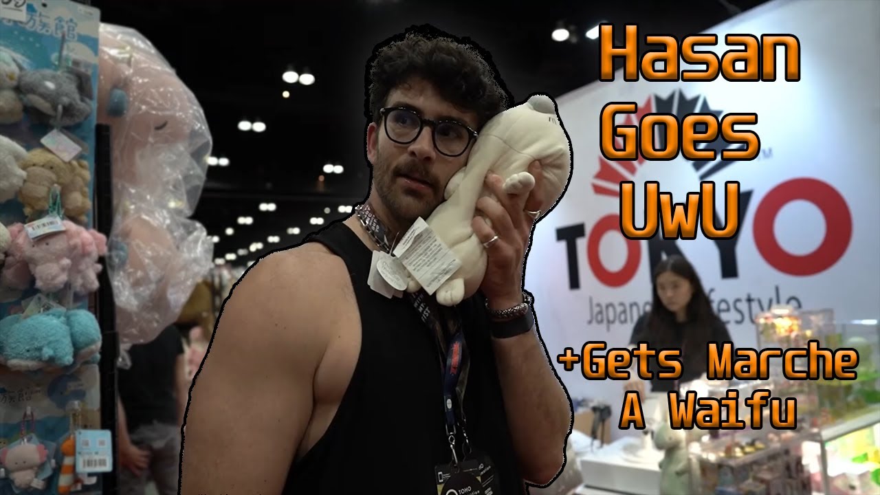 Hasan Buys ( M A N Y ) Figurines At Anime Expo ( And Gifts For Marche ...