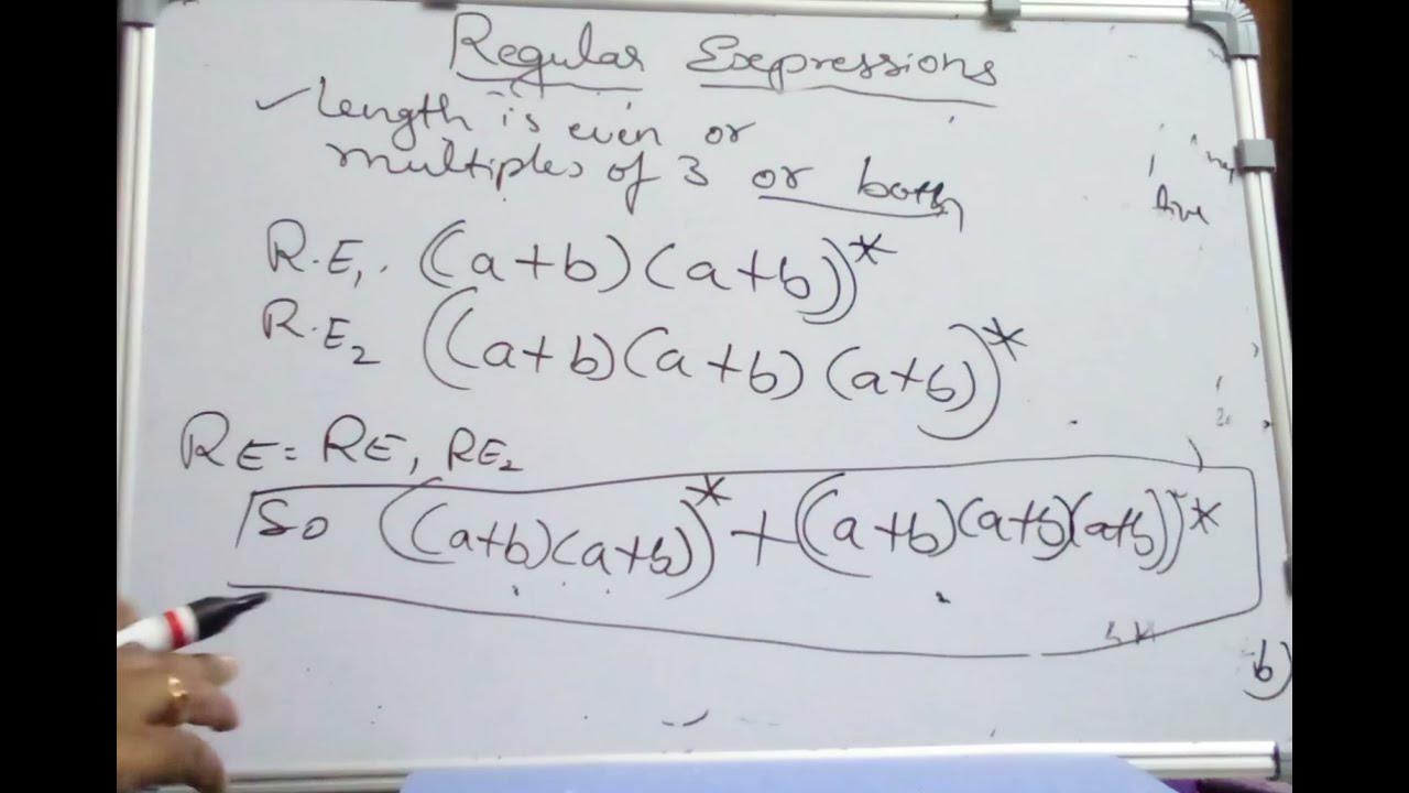 Regular Expressions-3|TOC|LEC-27|Automata Theory|ATC VTU syllabus ...