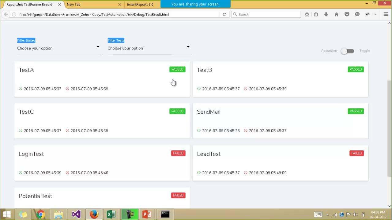 Selenium C# Tutorial - NUNIT , Data Driven Framework - YouTube