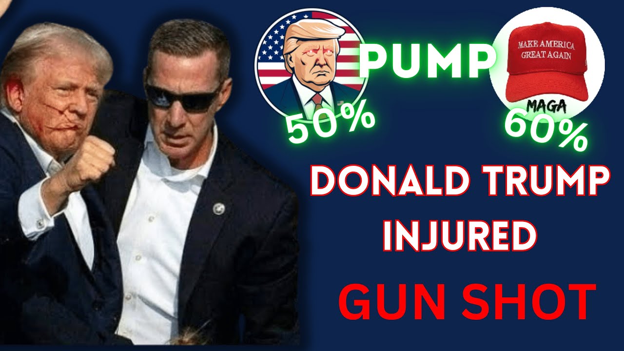 Donald Trump GUN SHOT | TRUMP Meme Coins PUMP! - YouTube