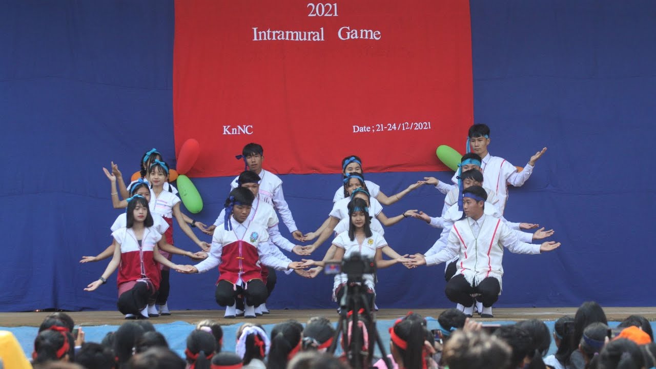 2021 Intramural Game ( Dancing Competition by Blue Team ) - YouTube
