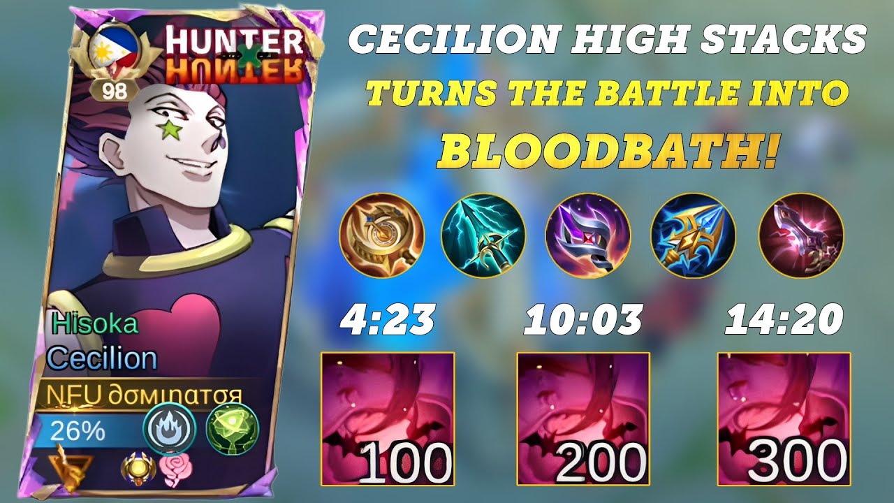 Cecilion’s HIGH STACKS Turn Every Fight Into a Bloodbath!, Cecilion ...