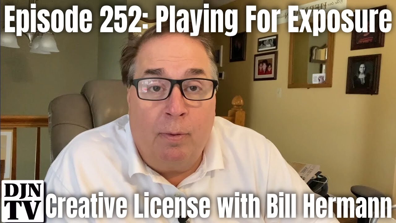 Should You Do Events For Exposure To Get Out There | Creative License ...