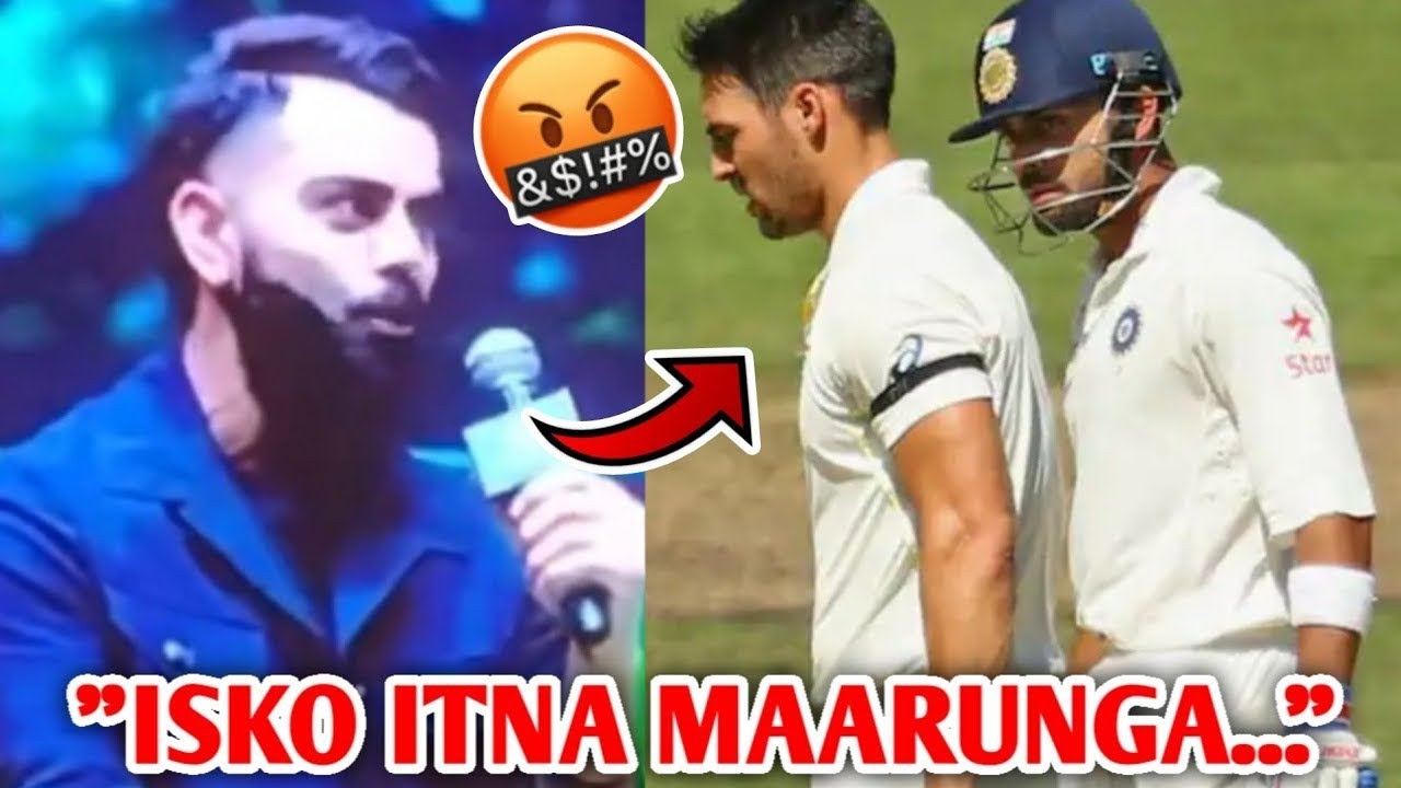 Isko Main Itna MARUNGA Naa Virat Kohli ANGRY ..😡 this Player ! Michelle ...