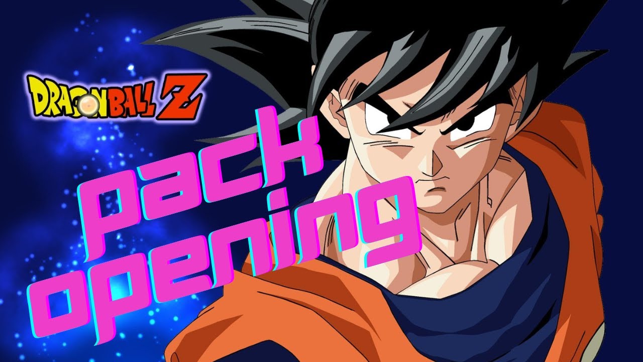 Opening the "Orange" Dragon Ball Z Packs - YouTube
