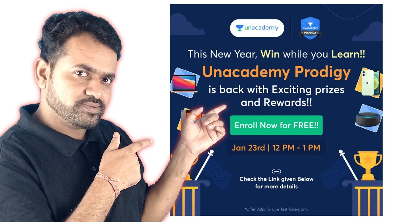 Unacademy Prodigy Scholarship Test | Unacademy Prodigy 2022 | Enroll ...