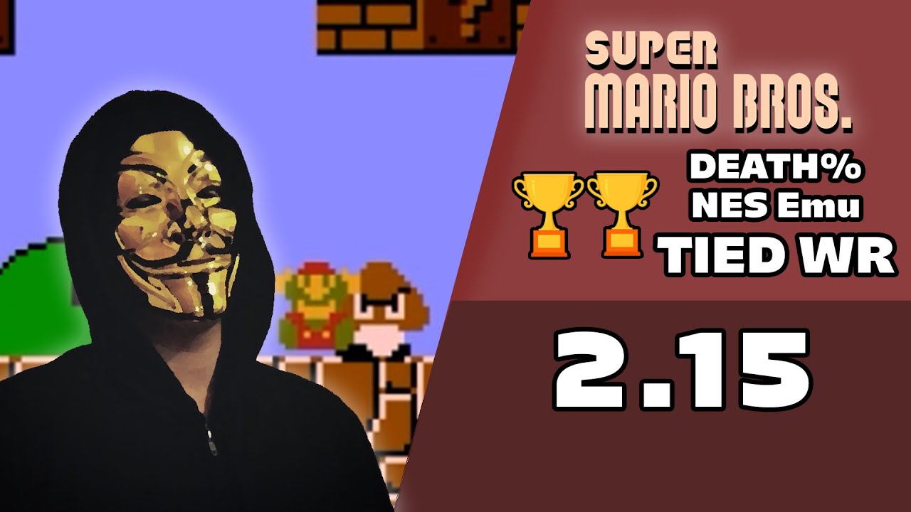 Super Mario Bros. - Death% NES emu 2.15 Tied WR (Current PB) - YouTube