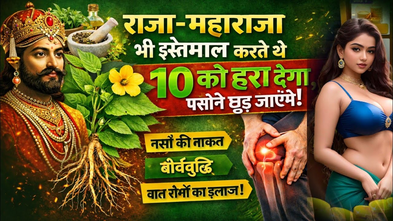 Atibala Plant Benefits /नसों की ताकत, वीर्य वृद्धि और वात रोगों की ...