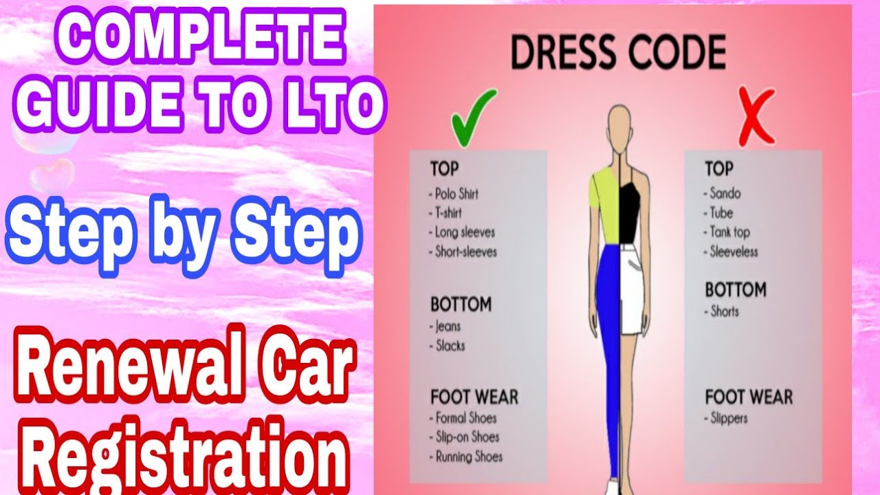 RENEWAL CAR REGISTRATION COMPLETE GUIDE TO LTO STEP BY STEP YouTube renewal-car-registration-complete-guide-to-lto-step-by-step-youtube