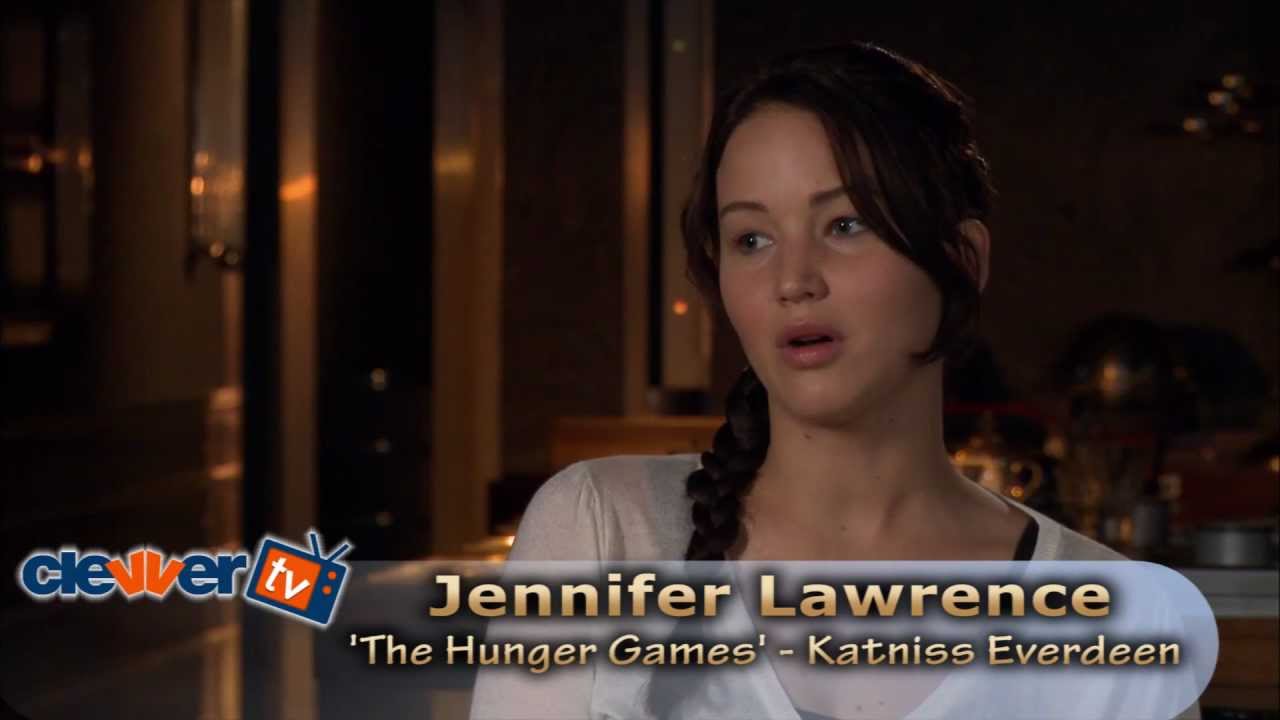The Hunger Games - Jennifer Lawrence Interview - YouTube
