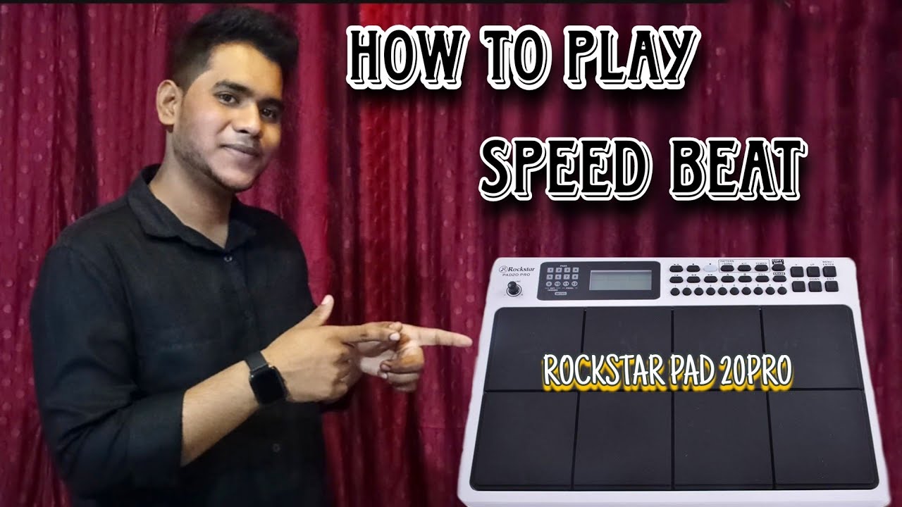[SPEED BEAT IN] || Rockstar Pad 20pro || #rockstar #drum #jyfam # ...