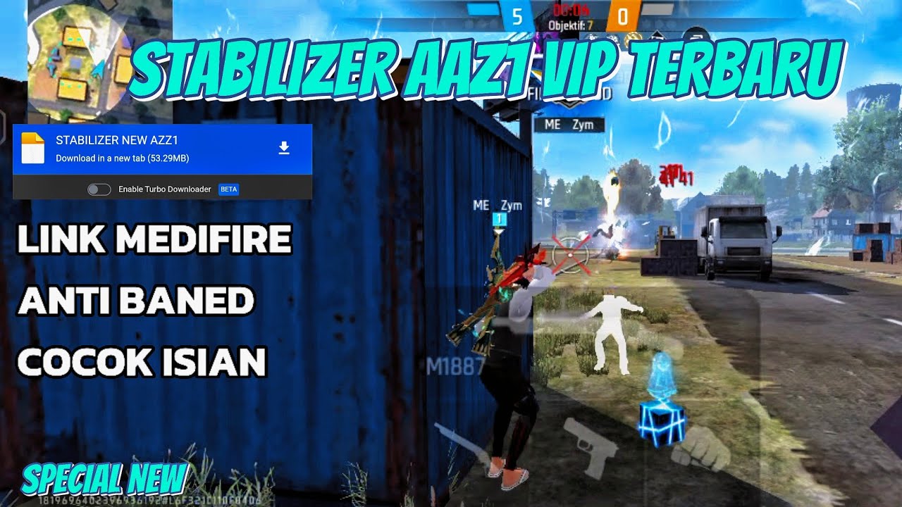 stabilizer aim ff on point - YouTube