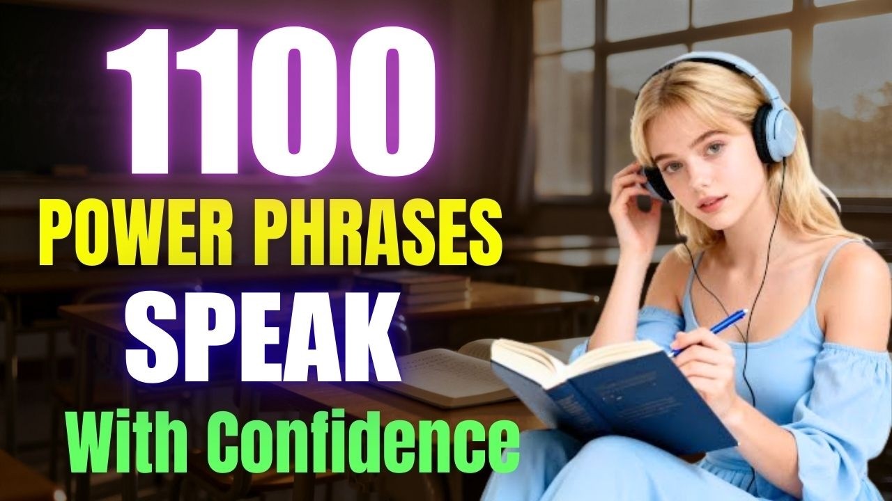 1100 Advanced English Phrases You MUST Know to Speak Confidently - YouTube
