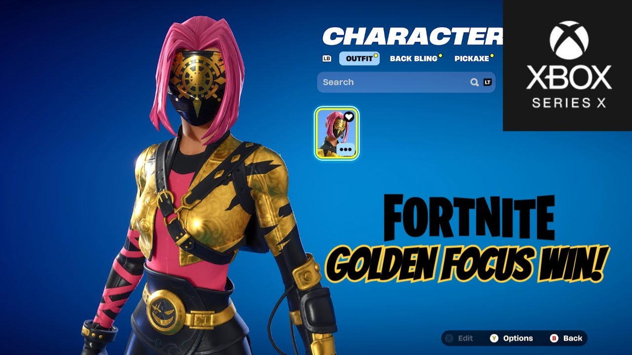 FORTNITE GOLDEN FOCUS WIN! XBOX CHAPTER 6 SEASON 2 - YouTube