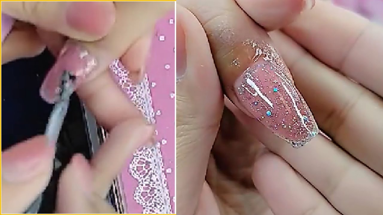 How to apply nails and Secrets of Glittering Glitter - Max Estrada ...