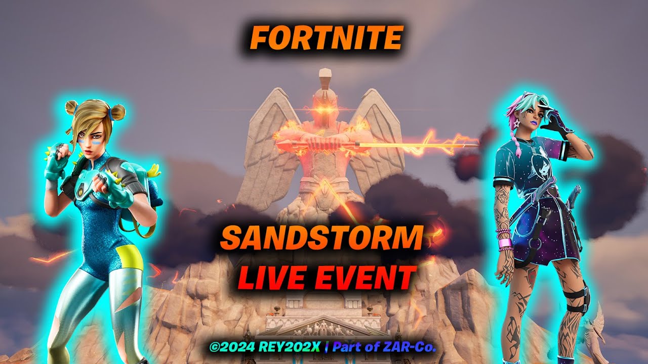 Fortnite Sandstorm Live Event C5 S2 - YouTube