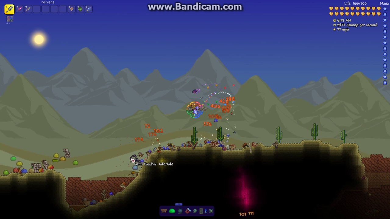 [Terraria] Nirvana Weapon Showcase - YouTube