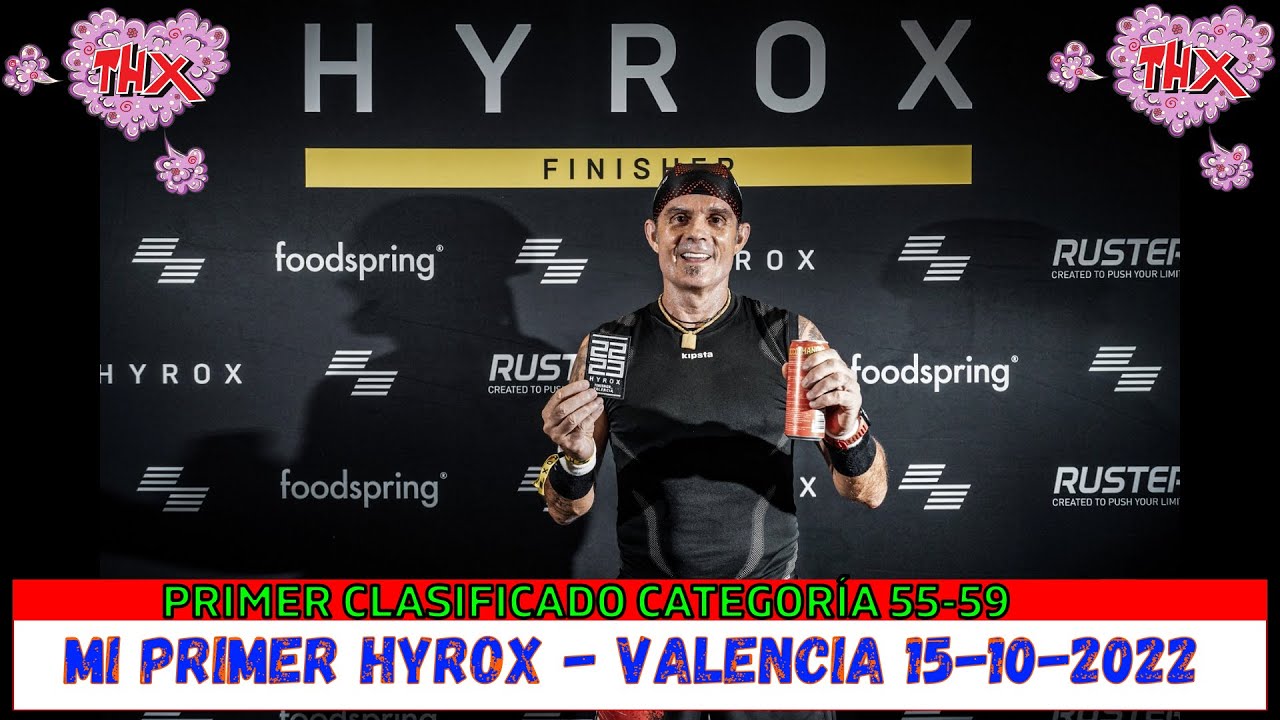Mi Primer HYROX - Valencia 15-10-2022 - Resumen - YouTube