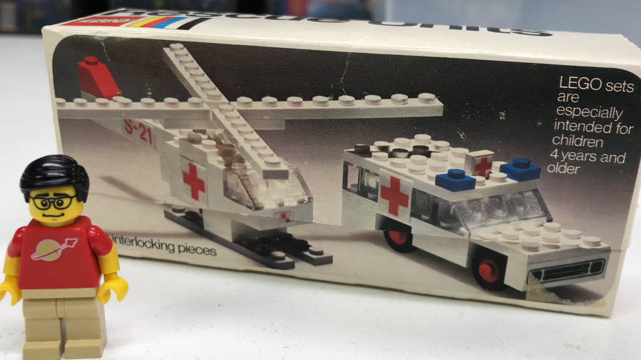 LEGO 460 RESCUE UNITS! Rescuing a vintage set from 1973! - YouTube