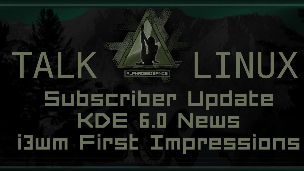 Talk Linux | EP:3 - Nextcloud / KDE 6.0 / Cutting Teeth on i3wm - YouTube