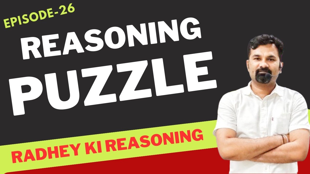 Puzzle Day 26 I Puzzle Series I Prelims + Mains I Radhey Ki Reasoning ...