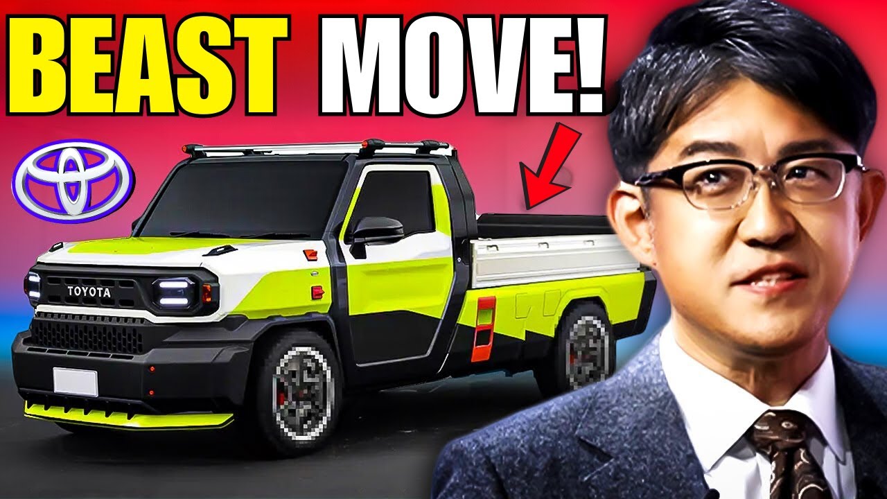 Toyota CEO Introduces ALL-NEW $10k Pickup Truck & Shakes Up The Whole ...