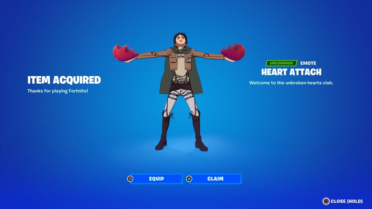 How To Get Heart Attach Emote NOW FREE in Fortnite! (Unlocked Heart ...
