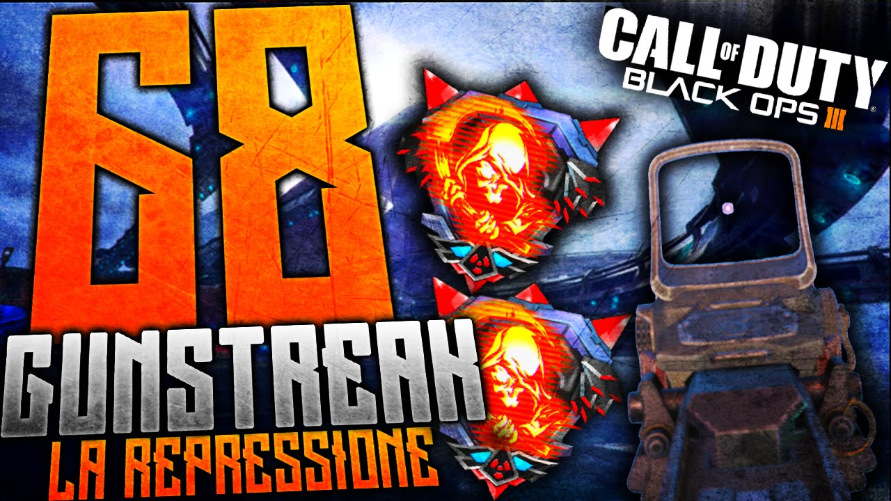 COD BO3: 68 GUNSTREAK ON METRO (BLACK OPS 3 60+ GUNSTREAK GAMEPLAY ...