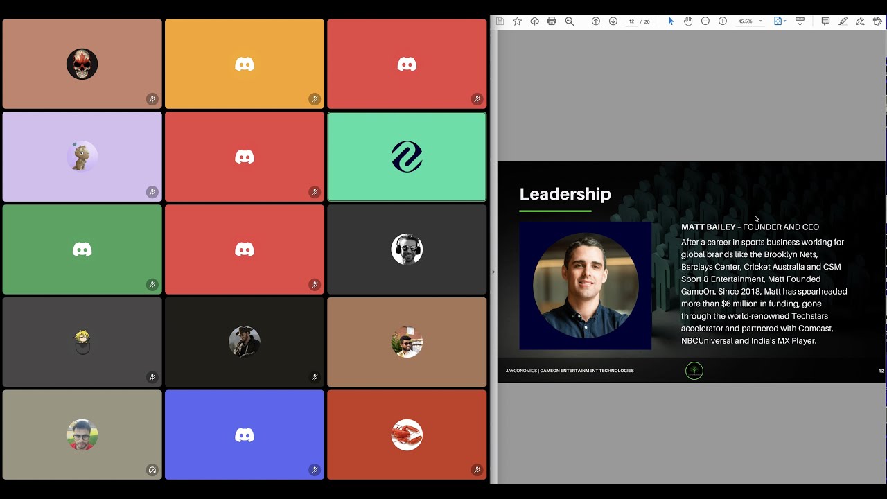GameOn Entertainment Technologies Live AMA Interview w/ CEO Matt Bailey ...