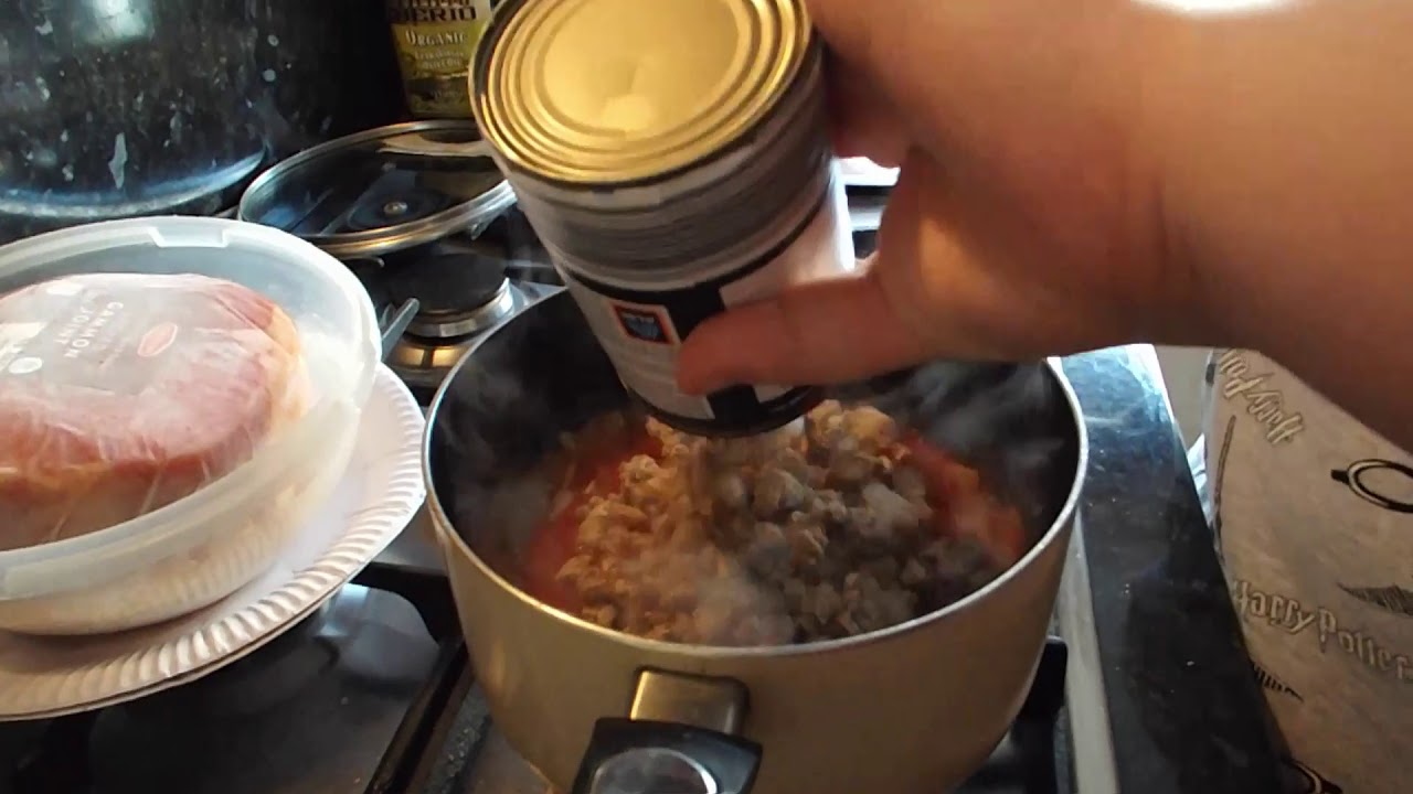 Cooking With My Dad: Pasta Sauce - YouTube