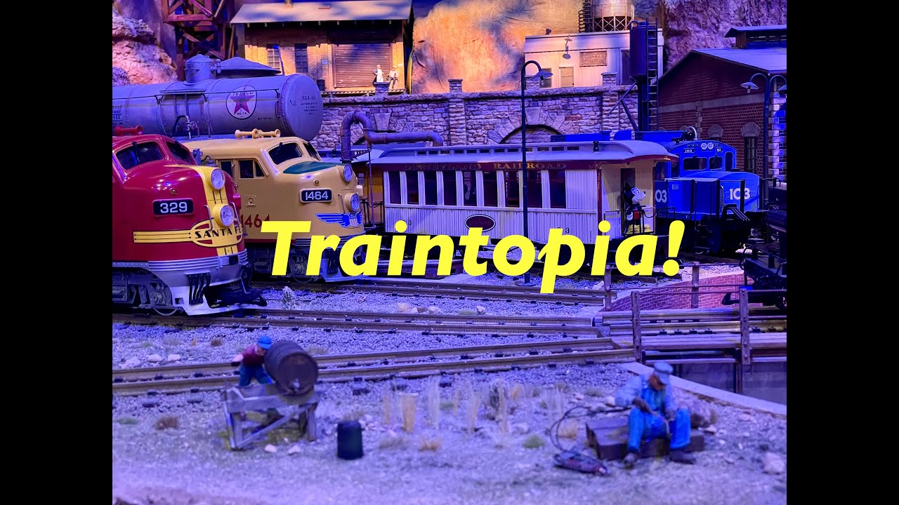 Traintopia & the Museum of the American Railroad - Frisco TX - YouTube