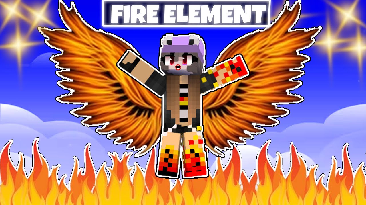 Playing as FIRE ELEMENT in Minecraft 🔥🔥 (Hindi)! - YouTube