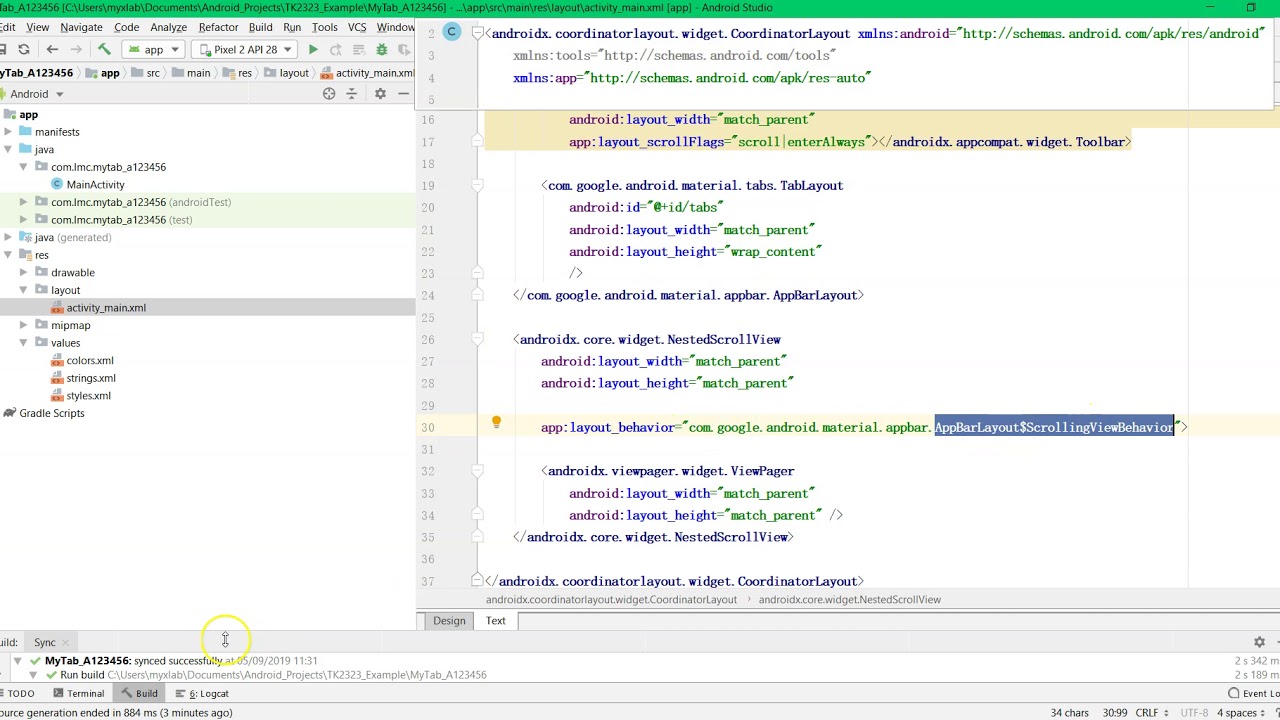 L6 05 Swipe Tab Create Tab Design - YouTube