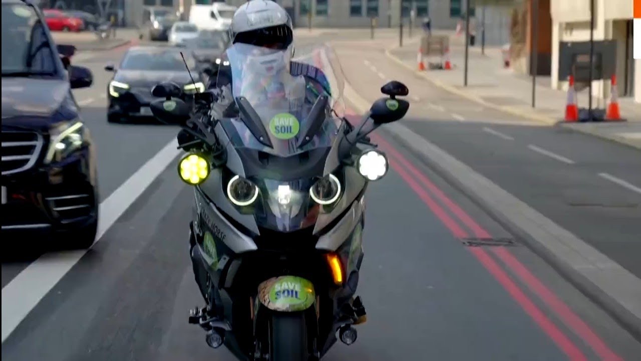Save Soil Movement | Conscious Planet | Bike Ride from London to South ...