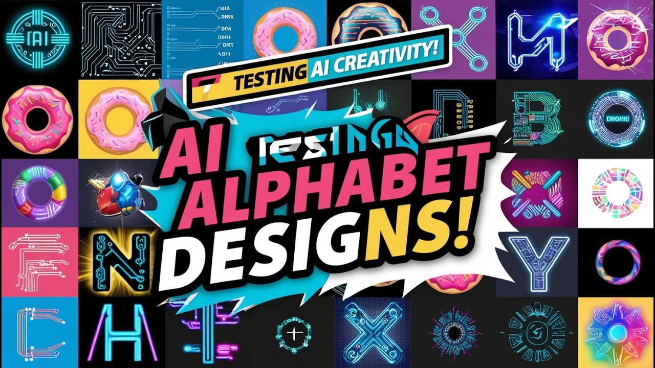 Testing GenType AI Creative Alphabet Designs from A to Z! - YouTube