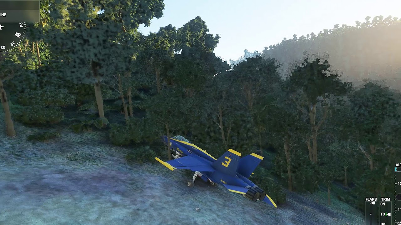 F18 Hornet Snow boarding Ski piste Philipines - YouTube